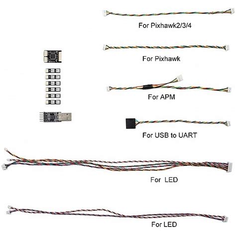 Pixhawk Mavlink External Led Controller For Apm Pixhawk2 Ardupilot Px4