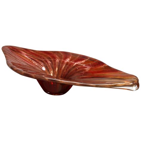 Mid Century Modern Murano Art Glass Bowl For Sale At 1stdibs