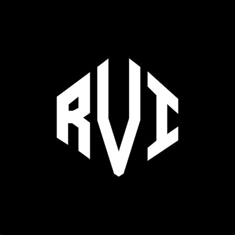 Premium Vector Rvi Letter Logo Design With Polygon Shape Rvi Polygon