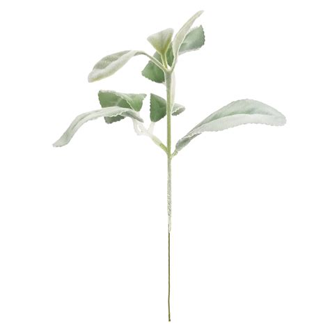 Artificial Plant Flocking Single Sheep Ear Leaf Rabbit Ear Leaf