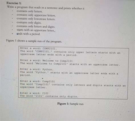 Solved Exercise Write A Program That Reads In A Chegg