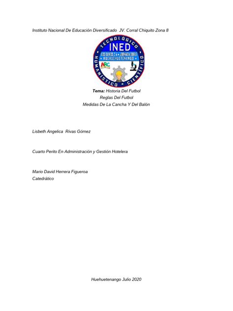 Historia Del Futbol Pdf Asociación De Futbol Deportes De Equipo