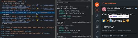 src unknown emoji in tweetdeck r programminghorror
