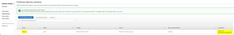 how to set up the amazon kinesis firehose delivery stream a turning point
