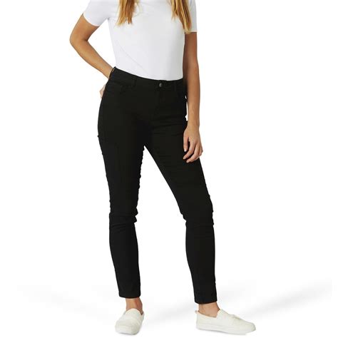 Brilliant Basics Womens Skinny Cargo Pant Black Size 14 Big W