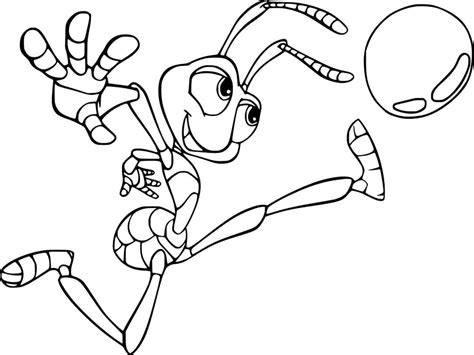 Happy Flik Coloring Page Download Print Or Color Online For Free