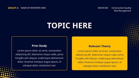 Total Quality Management Report Template Rev 1pptx
