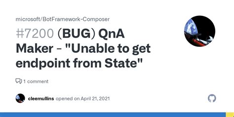 Bug Qna Maker Unable To Get Endpoint From State · Issue 7200 · Microsoftbotframework