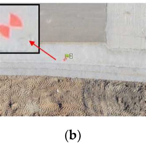 Examples Of Targets For Gcp And Chk Points As Seen From 40 M Flying Download Scientific Diagram