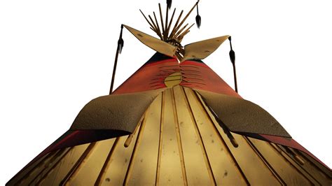 Tepee 3d Model By Blenduffo