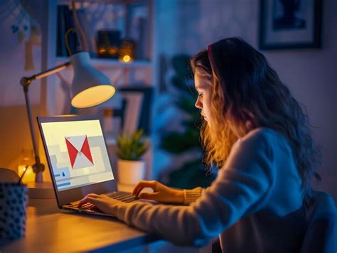 Blocking Spam Email Warning Popup For Phishing Mail Premium Ai Generated Image