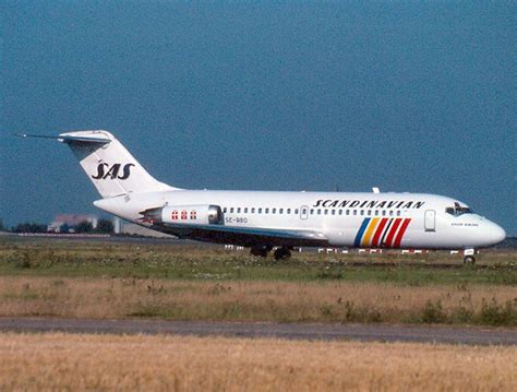 Sas Dc 9 20 Se Dbo At Ams 1990 Lh401 Flickr