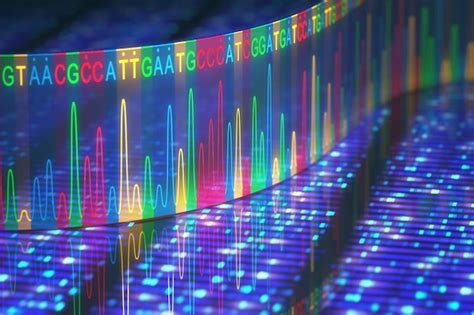 Premium Photo Sanger Sequencing 3d Illustration Of A Method Of Dna