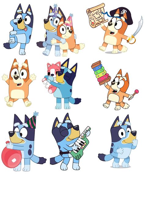 Topper Bluey Artofit