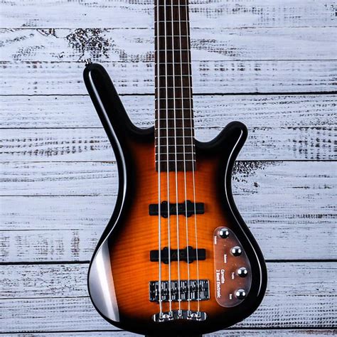 Warwick Rockbass Corvette Classic 5 Bass Guitar Almond Reverb