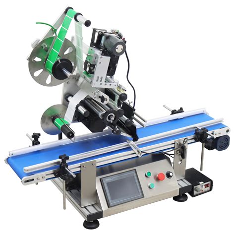 Automatic Desktop Flat Labeling Machine Plate Labeling And Coding