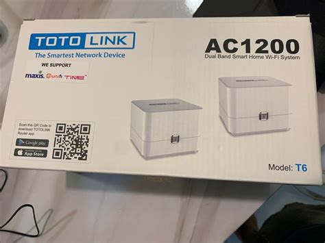Totolink T6 Mesh Wifi Computers And Tech Parts And Accessories