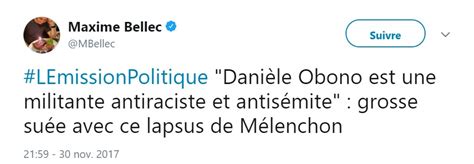 Jean Luc Mélenchon Fait Un énorme Lapsus Dans Lémission Politique En