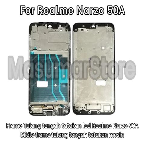 Jual Frame Tulang Tengah Tatakan Lcd Realme Narzo A Midle Frame Tulang Tengah Tatakan Mesin