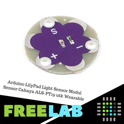 Jual Arduino Lilypad Light Sensor Modul Sensor Cahaya Als Pt19 Utk