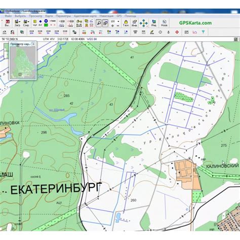 Топографическая карта Свердловской области, подробная топографическая ...