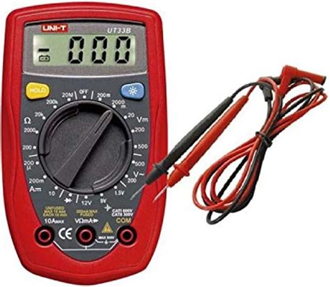 Uni T Ut33b Auto Range Handheld Palm Size Lcd Digital Multimeter Ac Dc