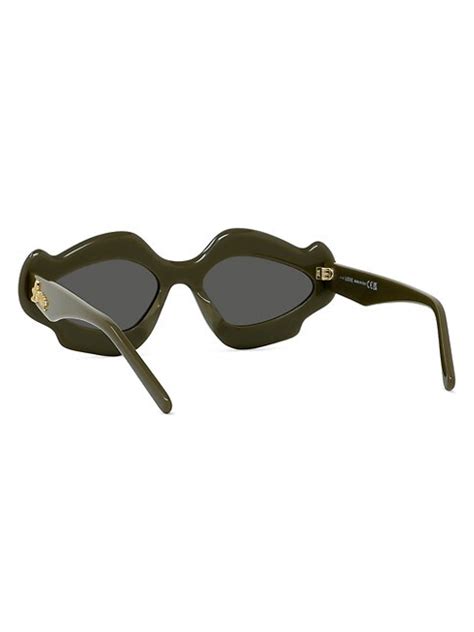 Shop Loewe Loewe X Paulas Ibiza Geometric Sunglasses Saks Fifth Avenue