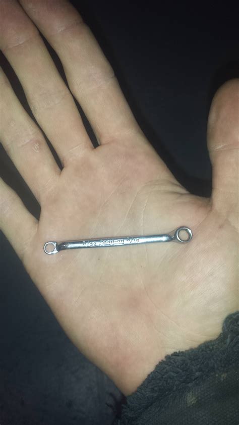 I See Your Tiny Screw Driver And Raise You This Small Wrench Spanner Ivn4dk0