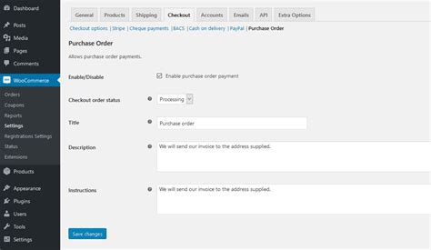 Purchase Orders For Woocommerce Wordpress Plugin