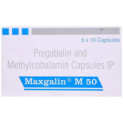 Maxgalin M 50 Capsule View Usage Side Effects Price And Subtitute Egmedi