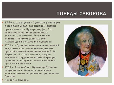 Александр Васильевич Суворов - презентация онлайн