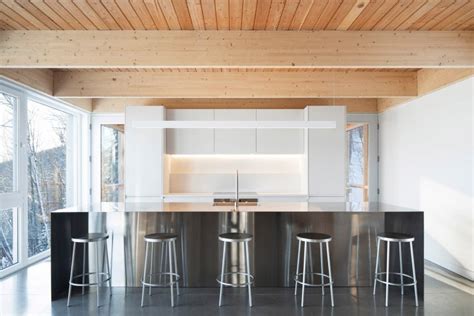 Quinzhee Architecture Clads Stilted Contemporary Chalet In Cedar