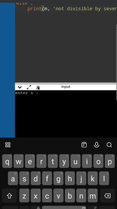 python program to check whether a number is divisible by seven or not