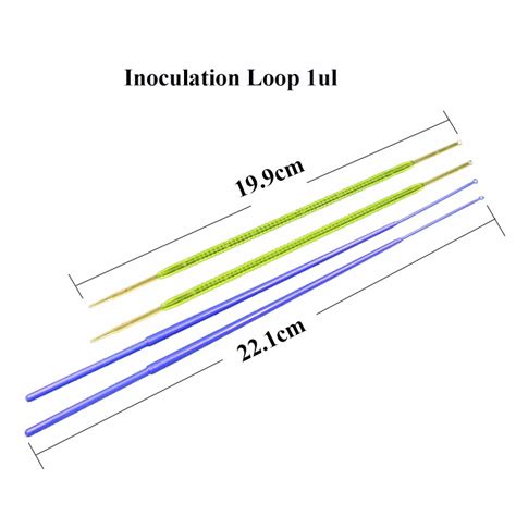 Disposable Plastic Sterile Inoculating Loops 1ul 10ul