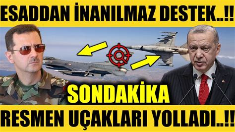 sondakika AKILALMAZ HABER RESMEN DESTEKLEDİ UÇAKLARI GÖNDERDİ