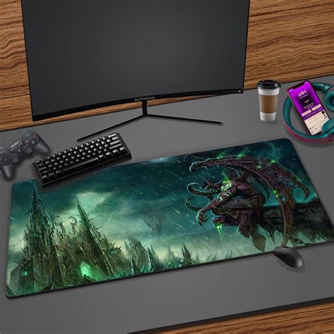 World Of Warcraft Gaming Mouse Pad Sylvanas Windrunner Large Game Mousepad XXL Computer Gamer