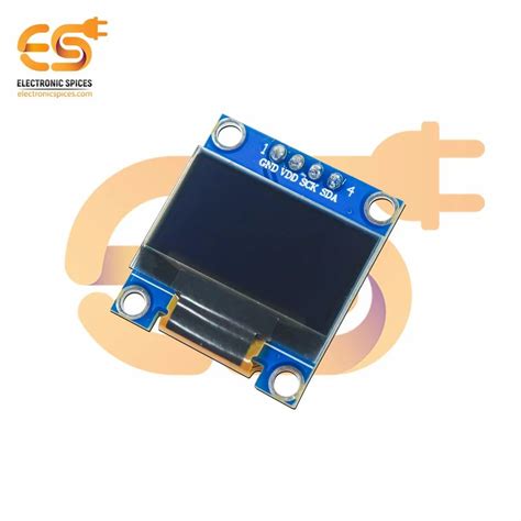 Electronic Spices 1 3 Inch Oled Screen Display Module 4 Pin Compatible With Arduino At Best