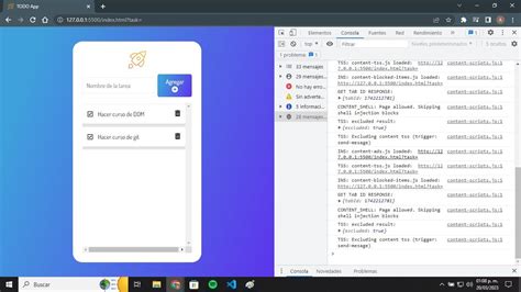 Script Y Console Log Js En La Web Manipulaci N Del Dom Con