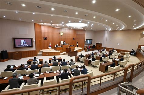 의정부시의회 제320회 임시회 개회