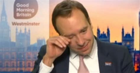 Clip Of Matt Hancock Fake Crying Resurfaces As He Denies Acting