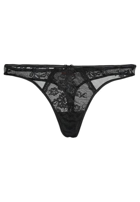 Triumph Sensual String Black Noir Zalando Fr