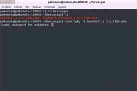 C Mo Instalar Heimdall En Ubuntu