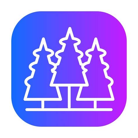 Premium Vector Forest Vector Illustration