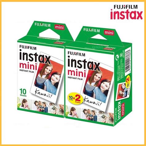 ฟิล์มโพลารอยด์ 20ใบ Fujifilm Instax Mini Film Polaroid Film Kkmall