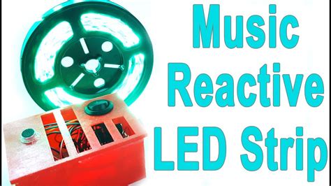 How To Make Arduino Music Reactive LED Strip DIY YouTube