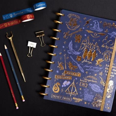 Cuaderno Inteligente Tamaño Carta Sistema de Discos Mooving Loop Harry Potter con 80 Hojas