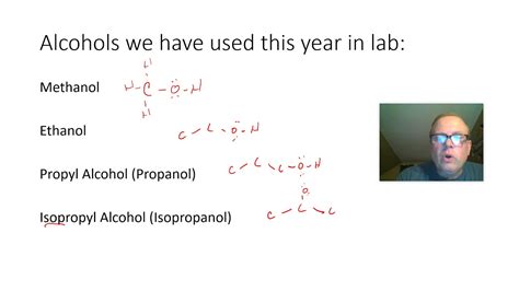 Hchem Ii Naming Alcohols Youtube