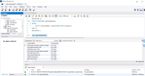 Perintah Procedure Pada Mysql Workbench