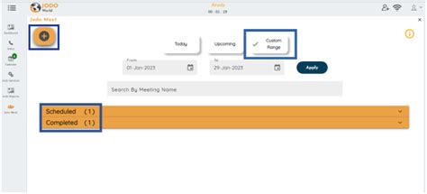 Custom Range Meeting Tab Jodo Documentation Hub