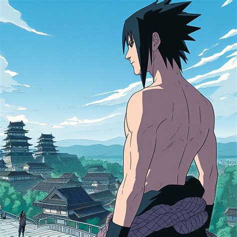 Naruto Sasuke Uchiha Shirtless By Wguayana On Deviantart
